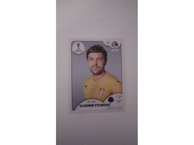 Panini FIFA 2018 Russia sličica broj 402