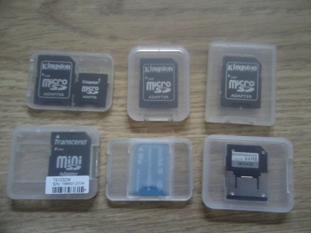 Mobilni oprema - Kutija za adapter za micro SD kartice