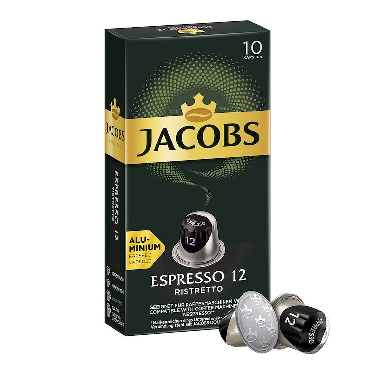 Jacobs kaps espresso ristretto12 10/1 jacobs