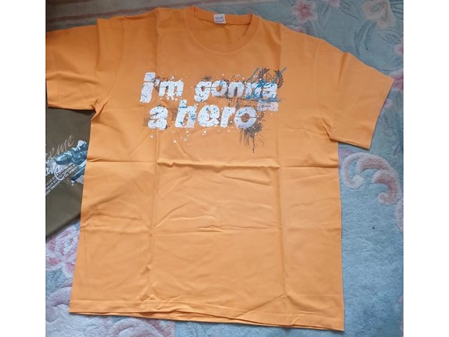 No PROBLEM narandzasta majica XXL