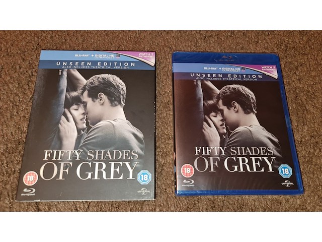 Fifty shades of grey Blu-Ray , U CELOFANU