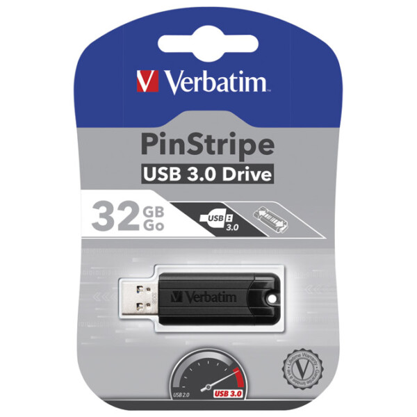 Verbatim USB 32GB 49317 PinStripe