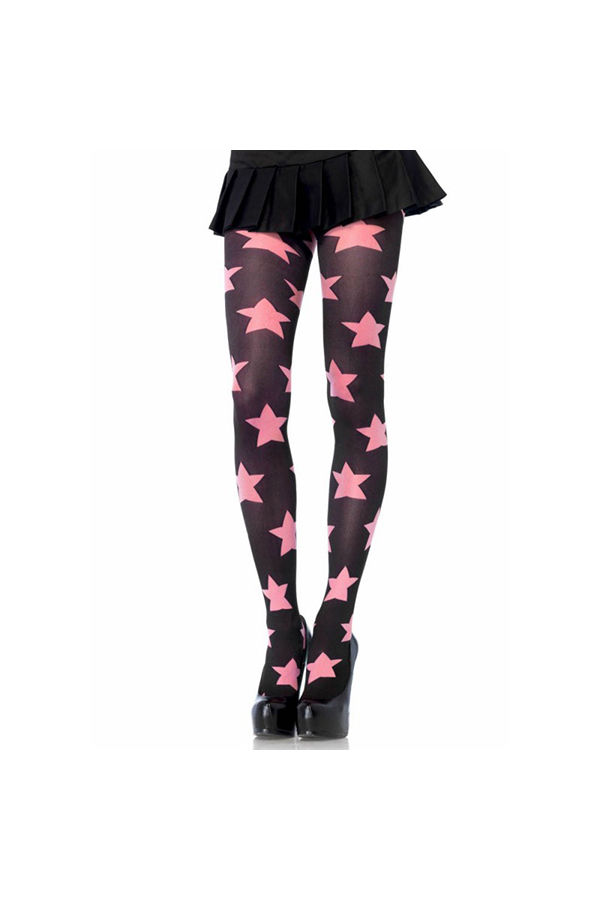 Leg Avenue hulahop ?arape sa pink zvezdicama LEGAV04455