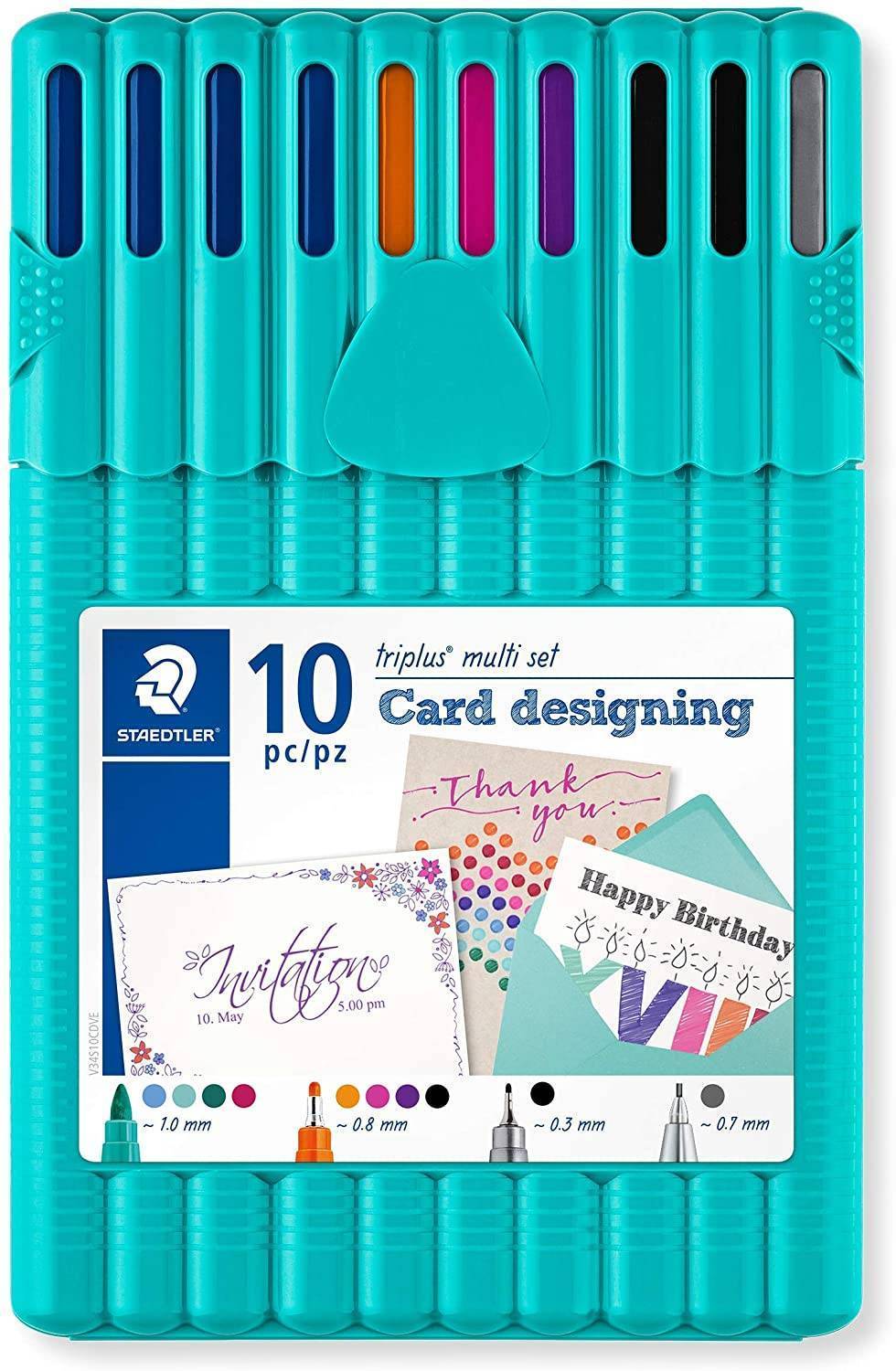 Staedtler Triplus multi set Card designing 10/1