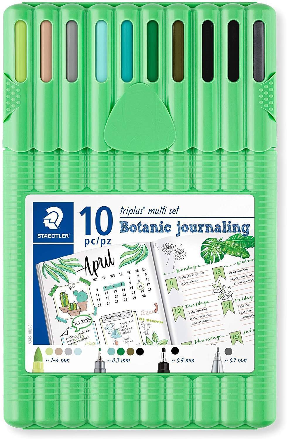 Staedtler Triplus multi set Botanic journaling 10/1