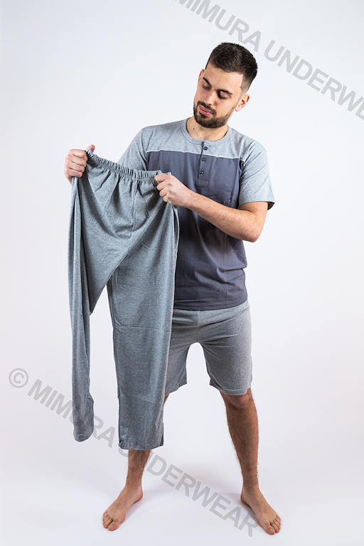 Muška trodelna pidžama Mimura
