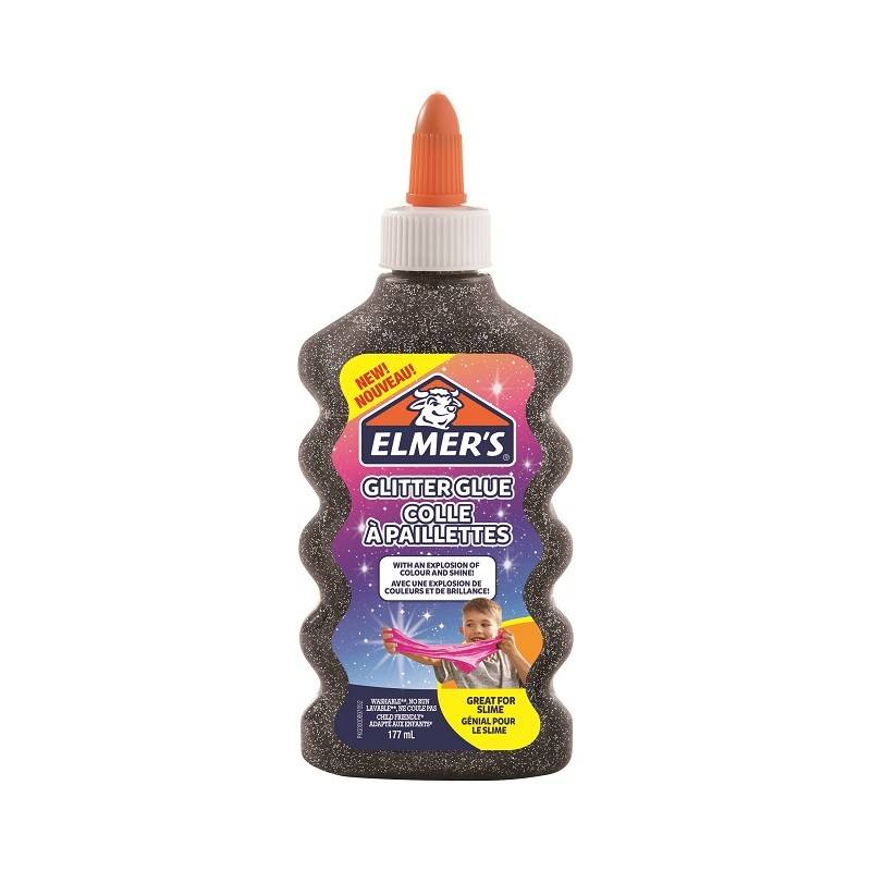 Elmers glitter lepak 177ml (crni)