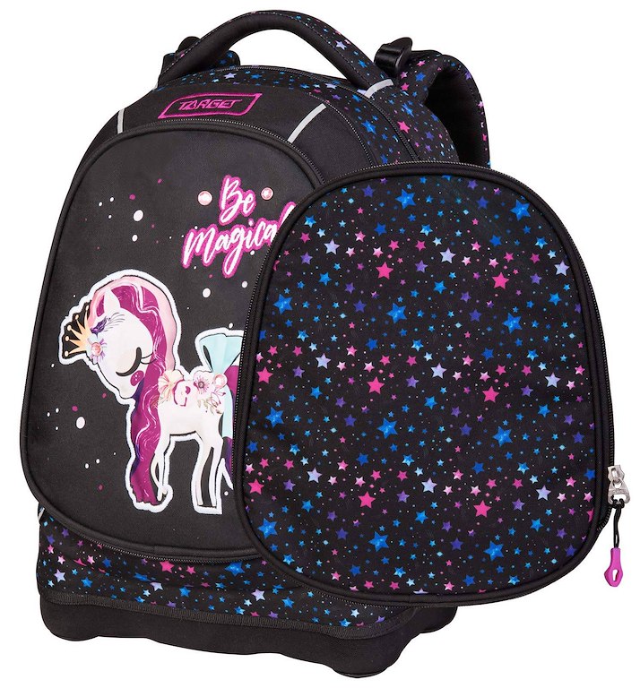 Target anatomski ranac Superlight 2 Face Petit Galaxy Unicorn – ranac sa 2 lica