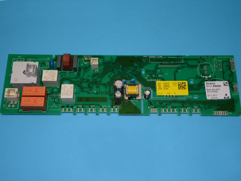 ELEKTRONIKA MODUL MASINE ZA SUSENJE GORENJE 636294 346998 6KG AKO SP/K-B-10 MODEL D624BL D624B