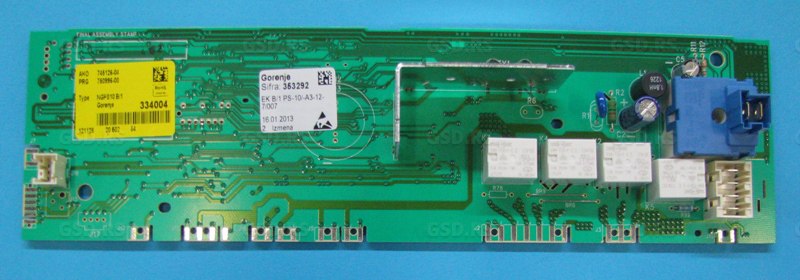 ELEKTRONIKA MODUL VES MASINE GORENJE 334440 PS23 PG2-8KG LCD