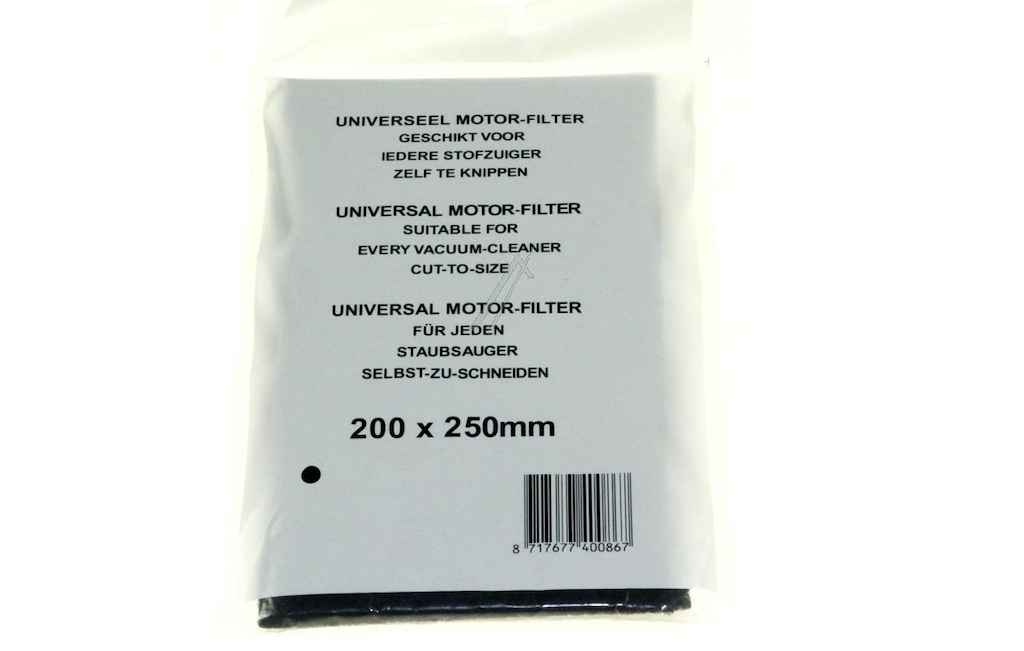 FILTER USISIVACA UNIVERZALNI 200 X 250 MM 340929 9605121 000098F MF2