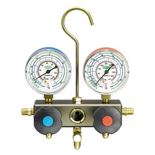 MANOMETRI SET REFCO R22 R407 R410 BM2-8DS CLIM BEZ CREVA