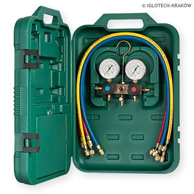 MANOMETRI SET REFCO R22 R407 R410 KOFER 4663506