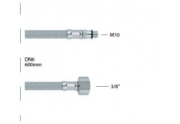 PANCIR CREVO M8 CHORT 3/8 D.L. 50 CM 08-500