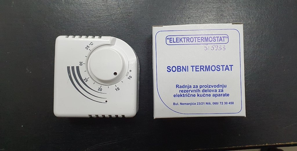 SOBNI TERMOSTAT ZA TA BEZ PREKIDACA KZT ELEKTROTERMOSTAT 3582913