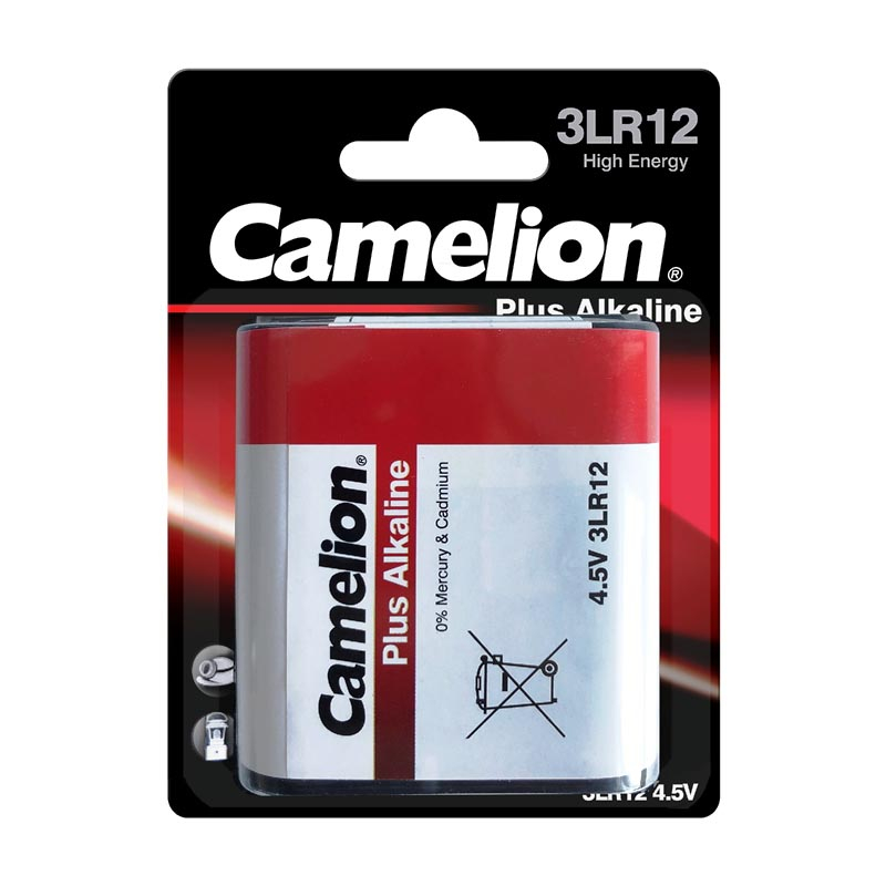 BATERIJA 4,5V CAMELION ALKALNA 3LR12