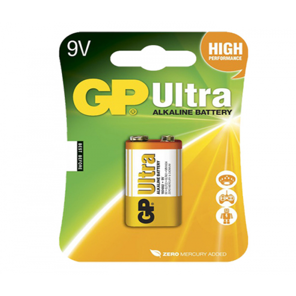 BATERIJA GP-/9V/-1604AU-6LF22U-U1/LR61-ALKALNA