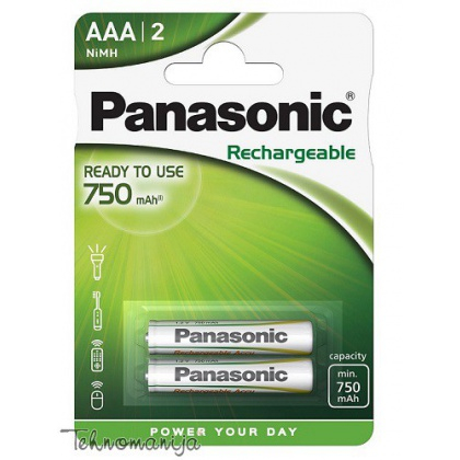 BATERIJA PANASONIC 750MAH AAA