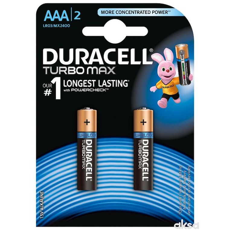 BATERIJE DURACEL AAA TURBO
