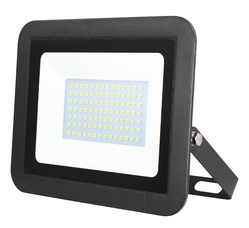 LED REFLEKTOR 50W COMMEL CRNI IP65 4250LM 6500K ECONOMY LINE ART. 306-259 (306-258)