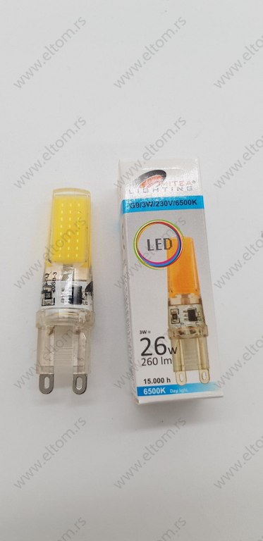 LED SIJALICA G9 3W 6500K SILIKONSKA - CH