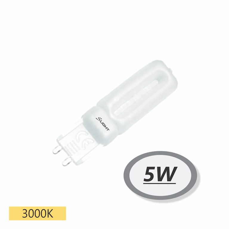 LED SIJALICA G9 5W 3000K ZUTA CH DIMABILNA G9PC-24D