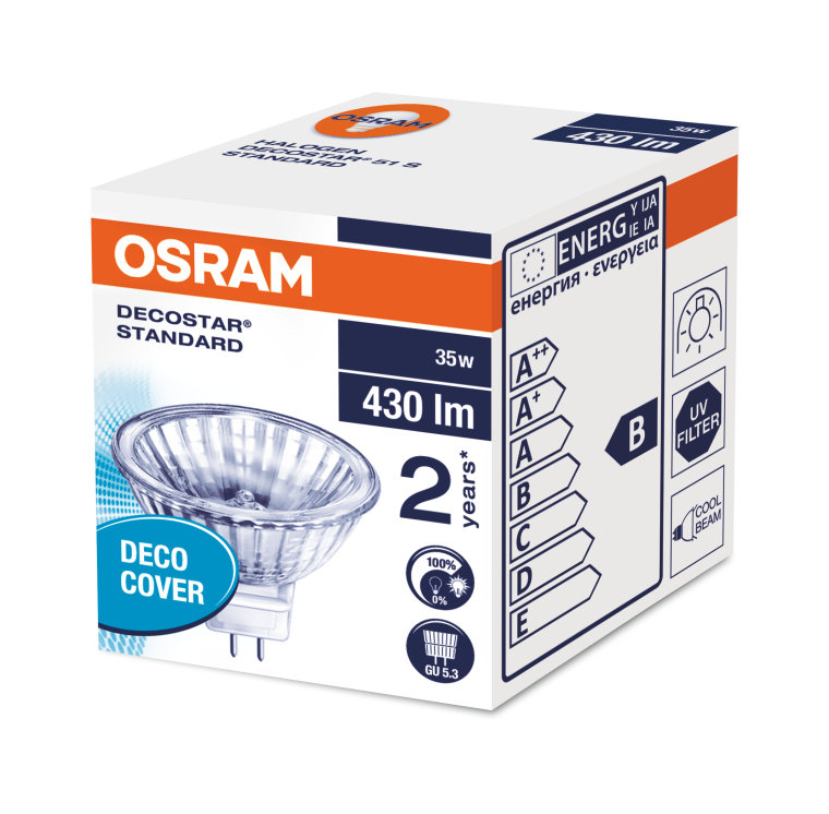 SIJALICA GU5,3 35W 12V OSRAM /44865/-DECOSTAR