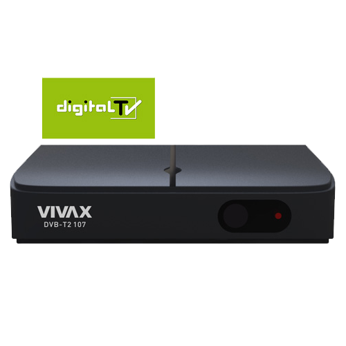 RESIVER DVB-T2 VIVAX 106/107