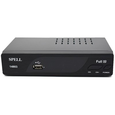 RESIVER DVB-T2-SPELL 14803 SET TOP BOX