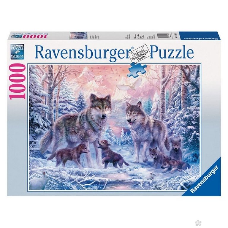 Ravensburger puzzle Vukovi RA19146