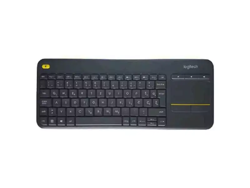 LOGITECH BEŽIČNA TASTATURA K400 PLUS WIRELESS TOUCH (CRNA)