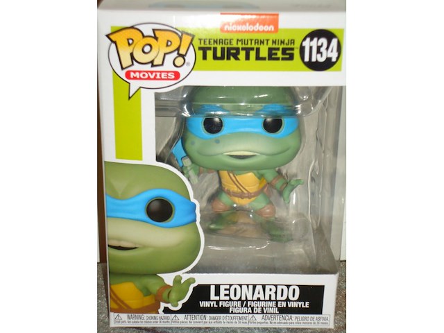 Funko POP! Teenage Mutant Ninja Turtles II - Leonardo