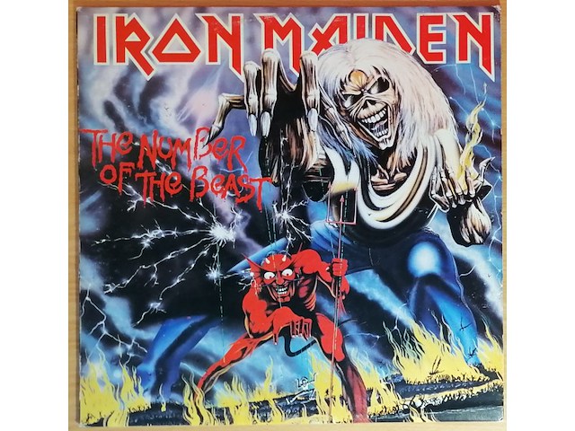 LP IRON MAIDEN - The Number Of The Beast (1982) PERFEKT