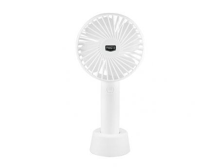 PROSTO Ručni punjivi ventilator MF9040D-LI/WH