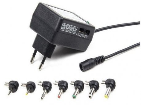 GEMBIRD EG-MC-009 24W Univerzalni AC-DC adapter 220V/24W na 3,4.5,5,6,7.5,9,12V 2A max 1687