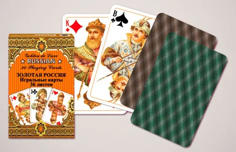 Piatnik PIATNIK KARTE 1/1 - GOLDEN RUSSIAN (1134)