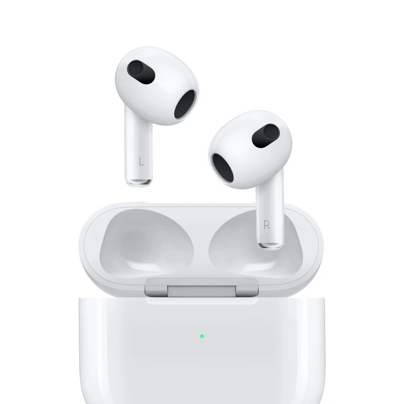 Apple AirPods 3 gen. TWS (MME73ZM/A) bele bežične slušalice