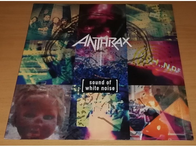 Anthrax ‎– Sound Of White Noise (LP), GERMANY PRESS