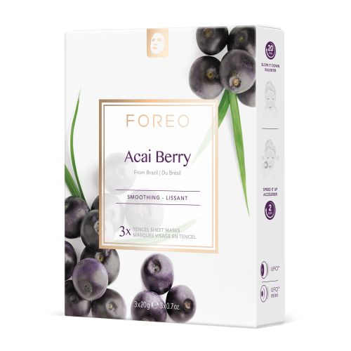 FOREO Farm To Face Sheet Mask - Acai Berry x3