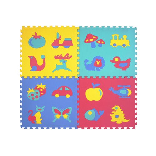 Sun Ta Toys - Velike puzzle 4kom 600x600x48