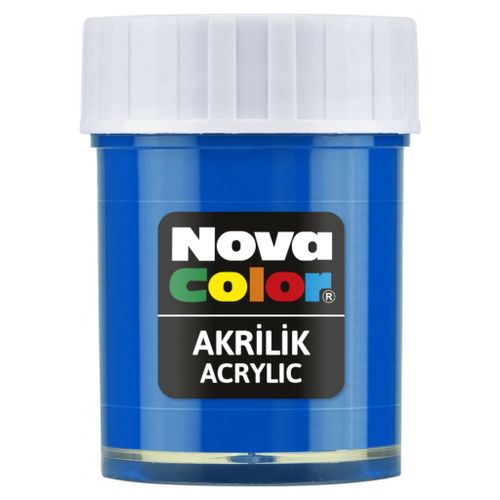 Nova Color Slikanje - Akrilne Boje 30g - Plava - 540289