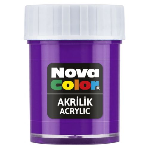 Nova Color Slikanje - Akrilne Boje 30g - Ljubičasta - 540295