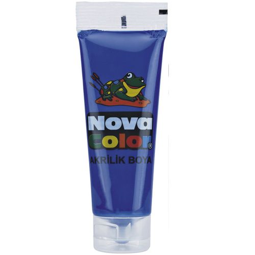 Nova Color Slikanje - Akrilne Boje 75g - Plava - 540051