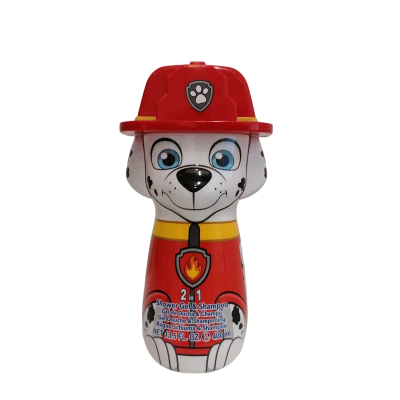 Kupka i šampon za decu 2u1 Paw Patrol Maršal, 400ml