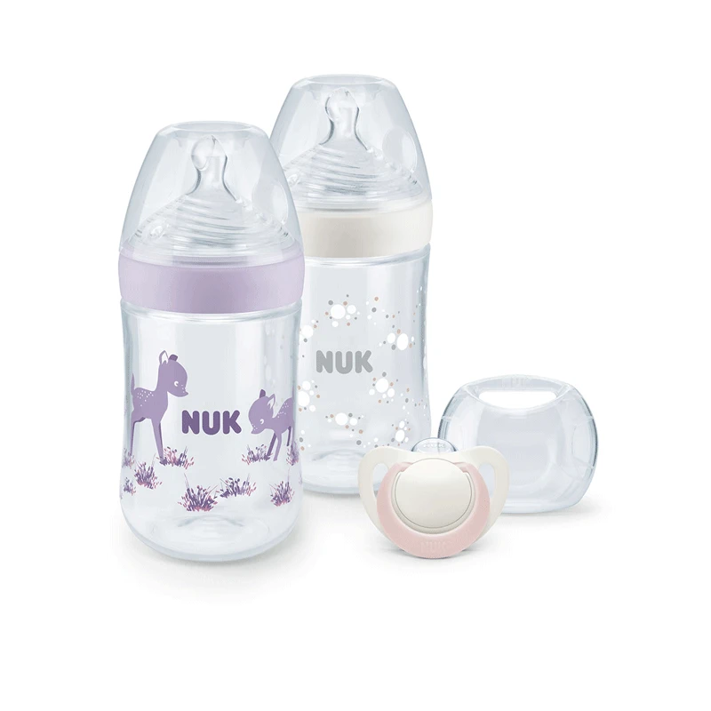 Nuk Natura Sense set sa indikatorom temperature, 0-6m