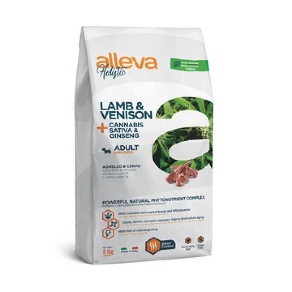 Alleva hrana za pse HOLISTIC Mini Adult - jagnjetina i srnetina 2kg