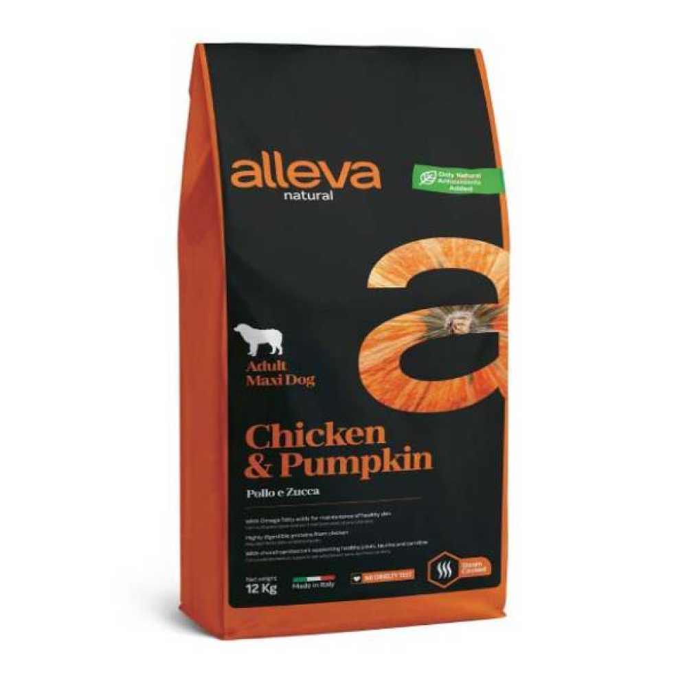 Alleva hrana za pse NATURAL Adult Maxi - piletina i bundeva 2kg