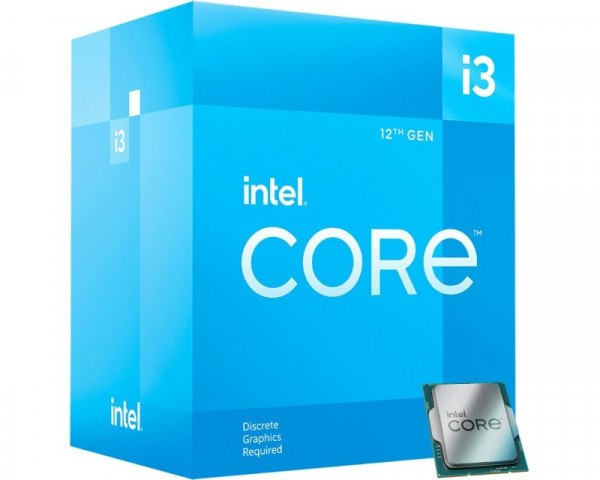 INTEL Core i3-12100F 4-Core 3.30GHz (4.30GHz) Box