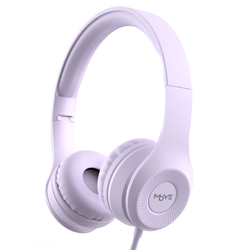 MOYE Enyo Foldable Headphones with Microphone Pink