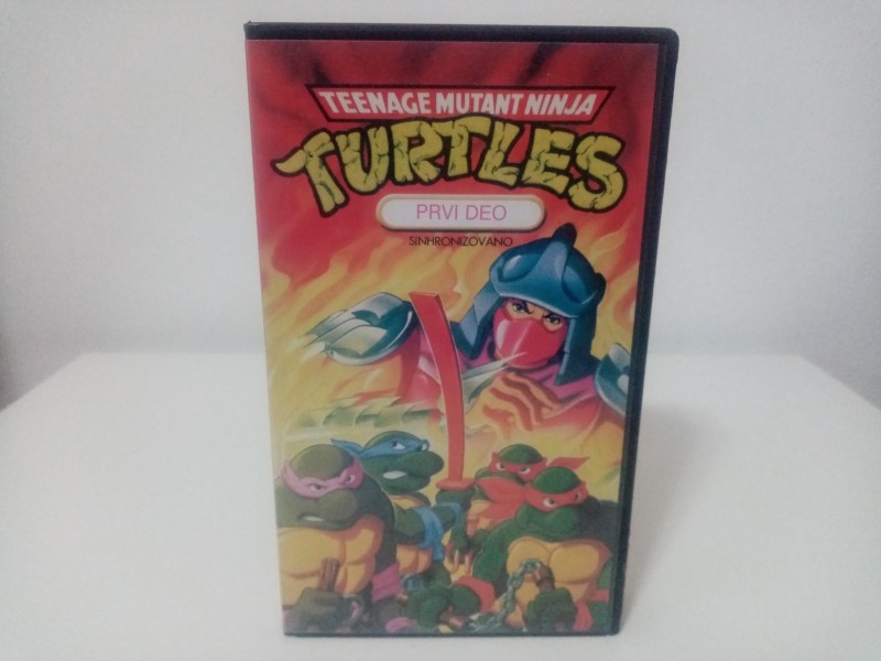 Teenage mutant ninja turtles VHS Kornjace i zec